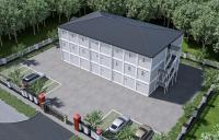 China Modern Design Steel 40 Feet Shipping Luxury Mobil Home Container House Prefab House Flatpack House for sale