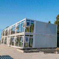 China Customized Color Prefab Hotel Shop Office with Supply in Luxury Villa Steel Structure for sale