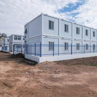 China Long-term Online Technical Support Customized Color Mobile Flat Pack Container House for sale