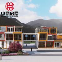 China Modern 2 Story Prefabricated Flat Pack Container Homes for Fast Assembly and Delivery for sale