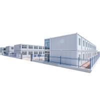 China Multifunctional Prefabricated Wooden Duplex Container House with Detachable Design for sale