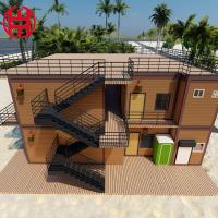China Online Technical Support Modern Modular Seaside Inn Vacation Tiny House Luxury Villa for sale