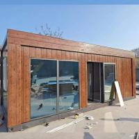 China 20ft Prefab Tiny Container Modular Small Home with Toilet Customized Color and Steel for sale