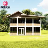 China 2 Story Luxury Villa Modular Prefabricated Home with Kitchen Bathroom and 3 Bedrooms for sale