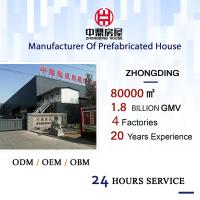China 2 Story Luxury Villa Modular Prefabricated Home with Kitchen Bathroom and 3 Bedrooms for sale