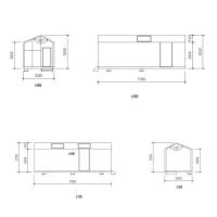 China Assembled Fat Pack Container House Detachable Modular Homes for Prefabricated Houses for sale