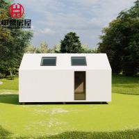 China Small Waterproof Detachable Log Cabins Prefab Tiny Home House Wooden Prefabricated Villa for sale