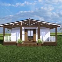 China Detachable Prefabricated Tiny House 2024 Modular Luxury Villa for Temporary Living for sale