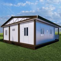 China Detachable Prefab Folding Houses Tiny Container Cabin Temporary House for Your Market for sale