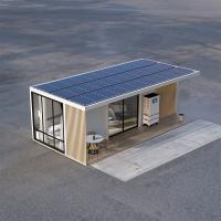 China Designs Steel and Wooden Prefab Houses Full Content Prefab House with Solar Panel for sale