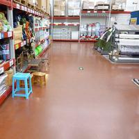China Metallic Luster Epoxy Resin Floor Coating 80MPa Industrial Epoxy Floor Coating for sale
