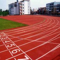 China All Plastic Synthetic Track Material Self Textured Plastic Running Track for sale