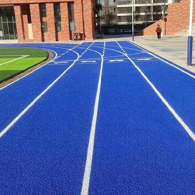 China Colorful Prefabricated Plastic Track Weather Resistance Plastic Running Track  for sale