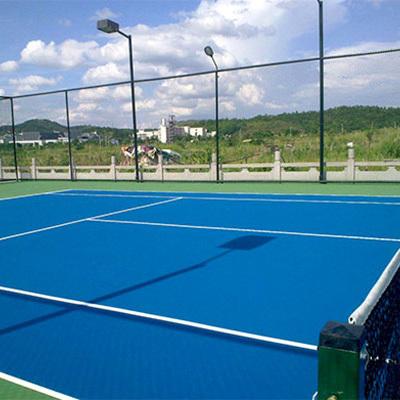 China Indoor And Outdoor Acrylic Basketball Court Acrylic Hard Court For Volleyball Handball for sale
