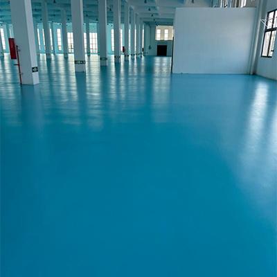 China Ultra Abrasion Resistant Polyurethane Self Leveling Flooring 2H Hardness Industrial for sale