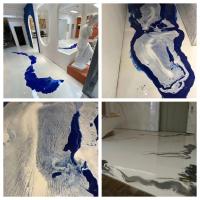 China Water Based Marble Flooring Paint High Simulation Concrete Paint Marble for sale