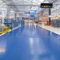 China 50Kg·Cm2 Two Component Epoxy Paint Workshop 2 Part Epoxy Resin Floor Paint for sale