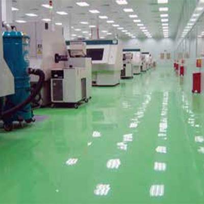 China Transparent Solvent Free Epoxy Paint Anti Static Thin Coating for sale