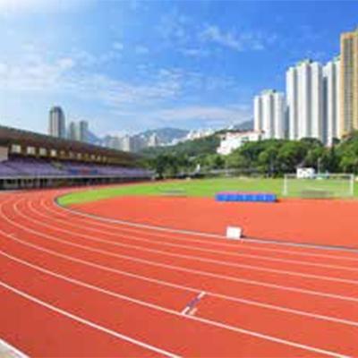 China Long Lasting Sports Flooring Materials with Uniform Concave Convex Texture and Strong Line Paint Adhesion for Sports Facility for sale