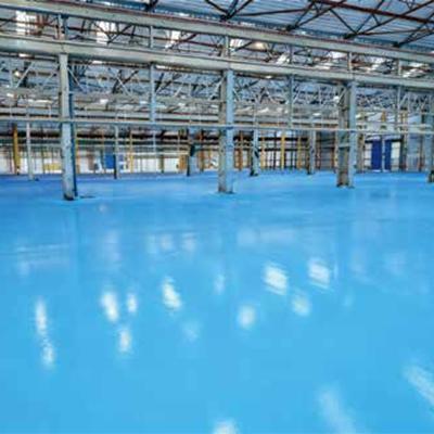 China Commercial Silicone Flooring Crystal Flooring Corrosion Resistance for sale