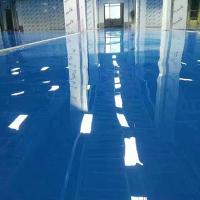 China 50Kg·Cm2 Two Component Epoxy Paint Workshop 2 Part Epoxy Resin Floor Paint for sale