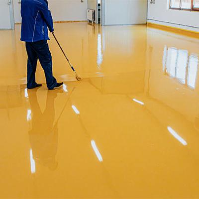 China High strength crack resistant Self Leveling Concrete water based epoxy mortar coating suitable for industrial floors and old renovation projects for sale