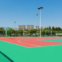 China 4mm 5mm 8mm 10mm Thickness PU Basketball Court Flooring Basketball Court Material for sale