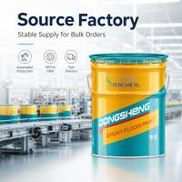 China Solvent Free Epoxy Resin Floor Coating Offering Low Odor and Superior Leveling Properties for Plastic and Furniture Floors for sale