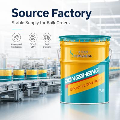China Solvent Free Epoxy Resin Floor Coating Offering Low Odor and Superior Leveling Properties for Plastic and Furniture Floors for sale