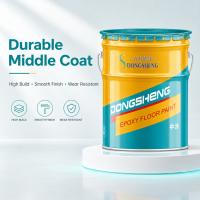 China Solvent Free Epoxy Resin Floor Coating Offering Low Odor and Superior Leveling Properties for Plastic and Furniture Floors for sale