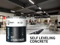 China High Durability SelfLeveling Concrete For Industrial Flooring Applications Including Warehouses Parking Lots And Logistics Centers for sale