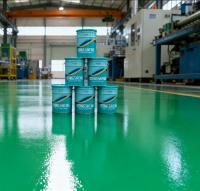 China Water Based Epoxy Breathable Top Coat For Concrete Floor Low VOC Permeable For Basement And Garage for sale