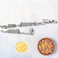 China Stainless Steel Breakfast Cereal Production Line Corn Flakes Making Machine for sale