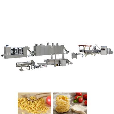 China 100kg/h Electric Single Screw Macaroni Extruder Commercial Pasta Making Machine 54kW for sale