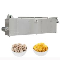 China Automatic Corn Puff Snack Food Production Line 150kg/H Double Screw Extruder for sale