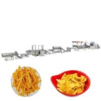 China Crispy Fried Snack Production Line 100-150kg/H Stainless Steel Extruder for sale