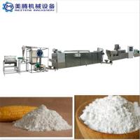 China Industrial Pregelatinized Corn Starch Manufacturing Machine 140-160 kg/h Twin Screw Extruder for sale