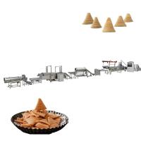China Extruder Corn Flour Fried Snack Production Line 100-250kg/h 380V-440V for sale