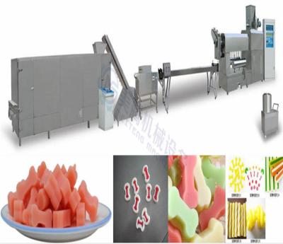 China Single Screw Dog Food Extrusion Machine 150-200kg/H Pet Feed Extruder for sale