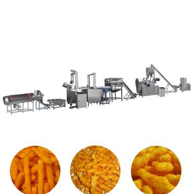China Full Automatic Kurkure Snacks Extruder Machine 304 Stainless Steel 120-150 kg/h for sale