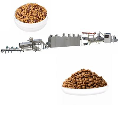 China Automatic 70kw OEM Pet Food Production Line 120-150kg/h Capacity for sale