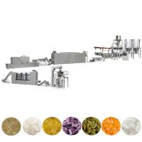 China Stainless Steel Artificial Rice Extruder Machine 380V 60-165kw Double Screw for sale