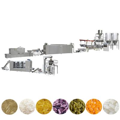 China Stainless Steel Artificial Rice Extruder Machine 380V 60-165kw Double Screw for sale