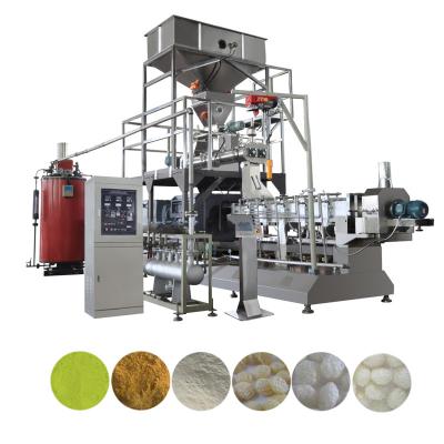 China Full Automatic Nutrition Modified Starch Extrusion Equipment 1000 - 1200kg Per Hour for sale