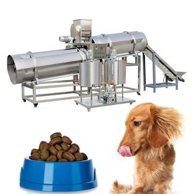 China Industrial Automatic Pet Food Extruder Machine 500-2500 kg/h Floating Fish Feed Production Line for sale