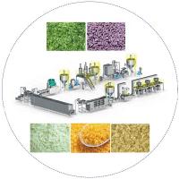 China Double Screw Extruder Artificial Fortified Rice Processing Line Stainless Steel for sale