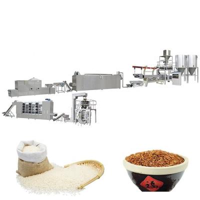 China Instant Self-Heating Rice Production Line Artificial Rice Making Machine 70-100 kg/h for sale