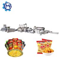 China Fried Wheat Snack Food Production Line 51kw 150-200kg/h for Mimi Strips for sale