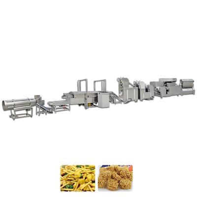 China Fried Snack Food Production Line 150-200 kg/h Flour Pasta Extruder for sale