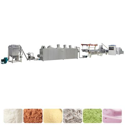 China Automatic Baby Rice Food Powder Making Machine 150kg/h 22kw Nutrition Flour Production Line for sale